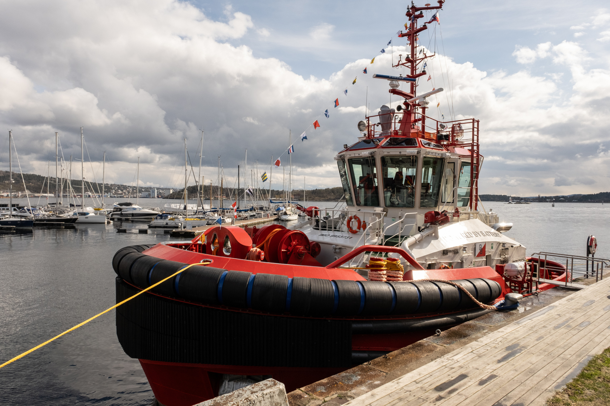 Oslo Havn - EUROPE’S FIRST ELECTRIC TUGBOAT LAUNCHES IN OSLO