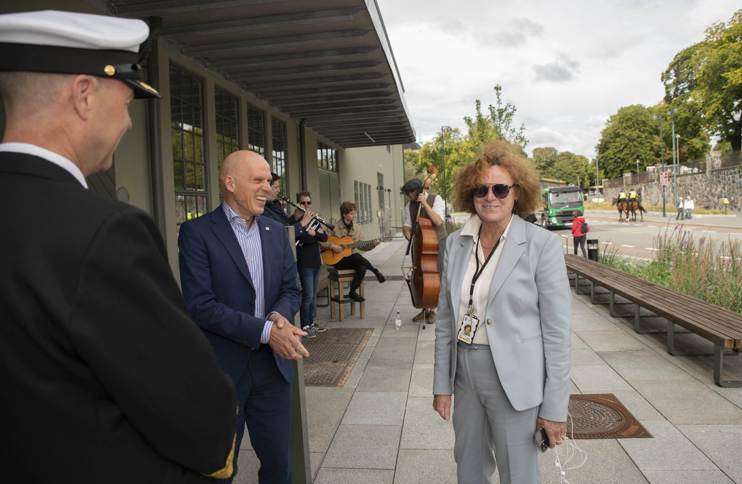 Oslo Havn - Festdag for historisk skur i ny drakt