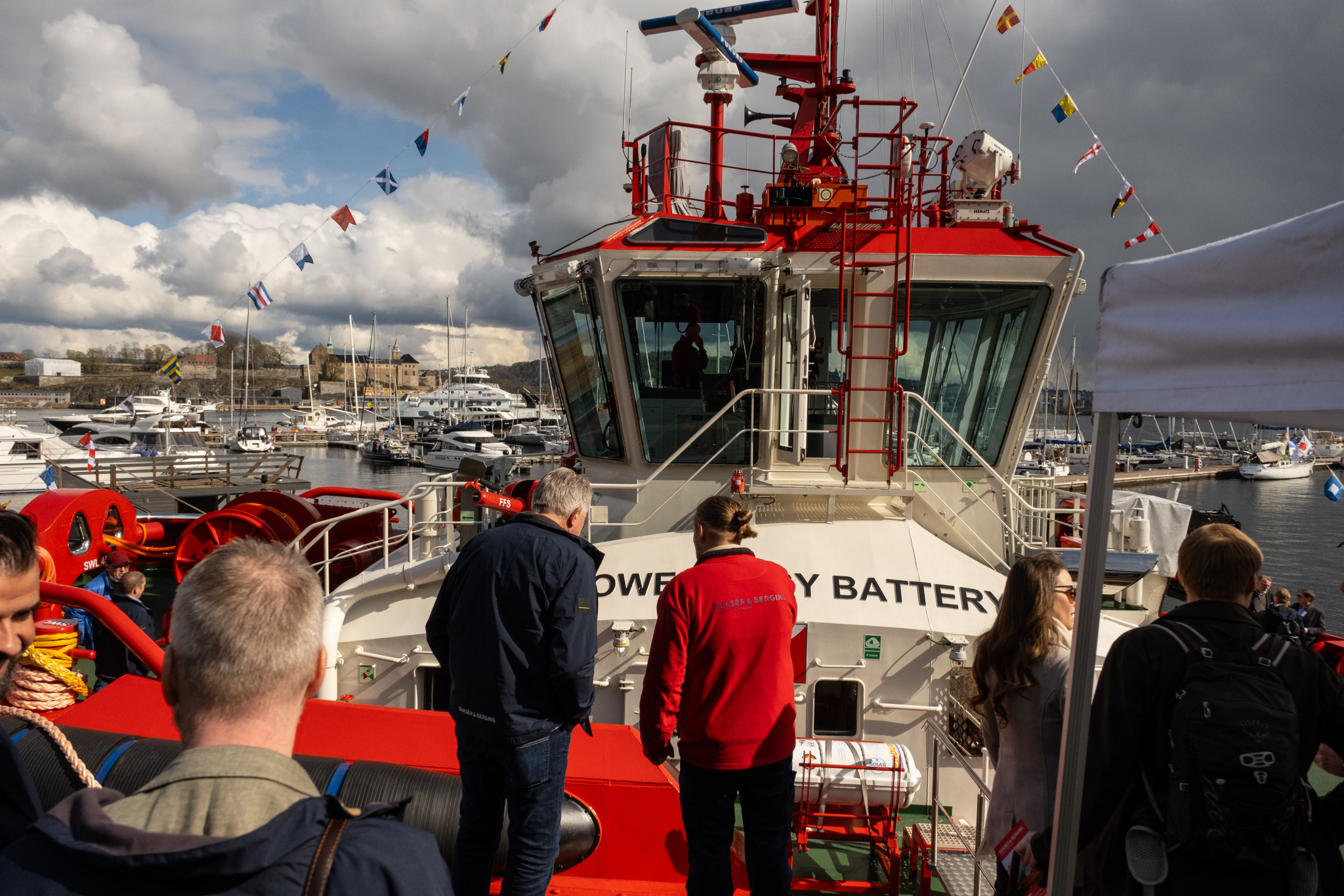 Oslo Havn - Europas første elektriske slepebåt skal operere i Oslo