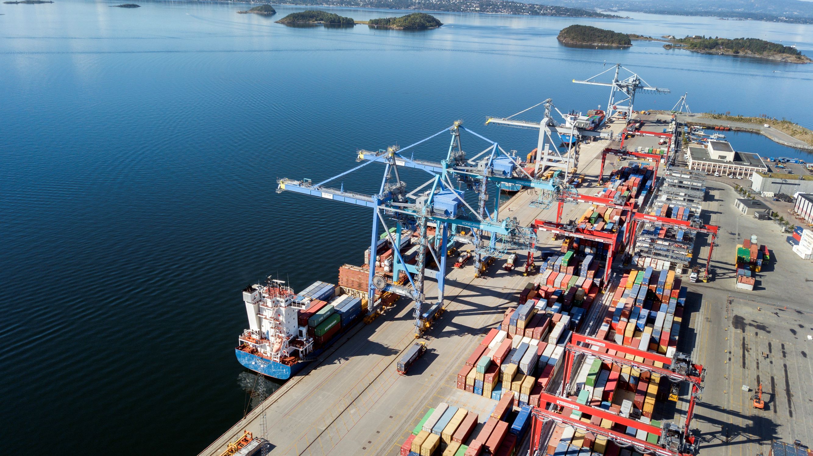 Oslo Havn - Cargo continues shipping through Port of Oslo