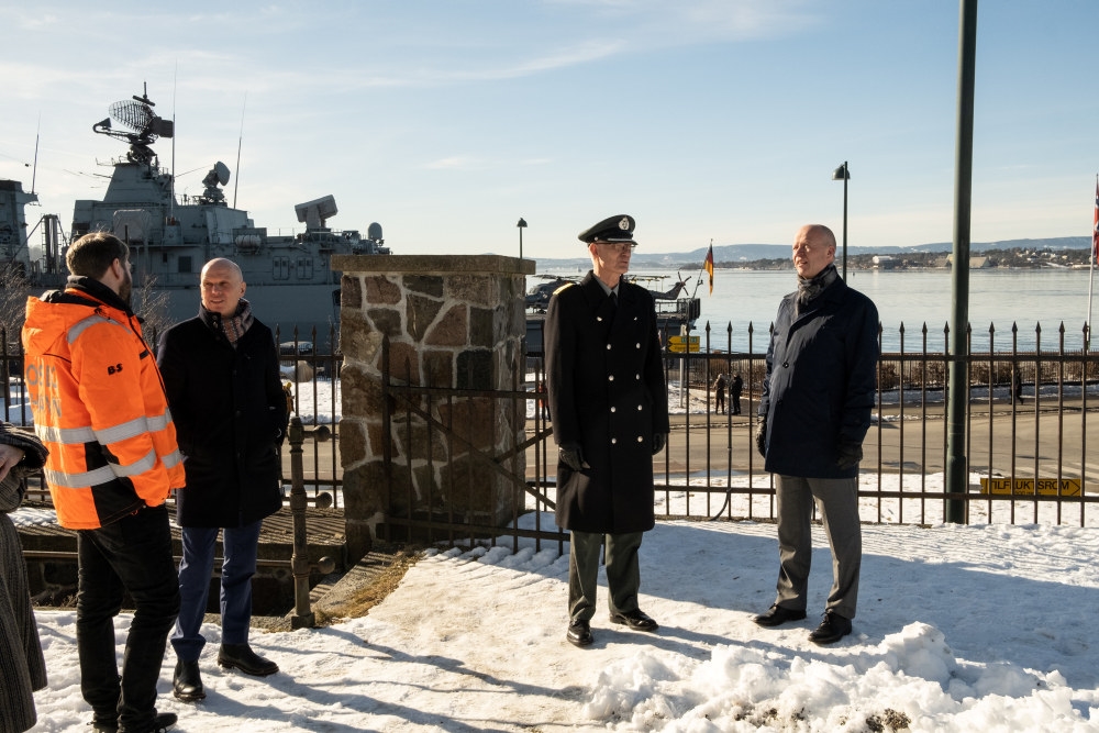 Oslo Havn - Åpnet inngang til Akershus festning fra sjøsiden