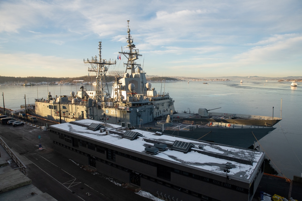 Oslo Havn - NATO-fregatter besøker Oslo