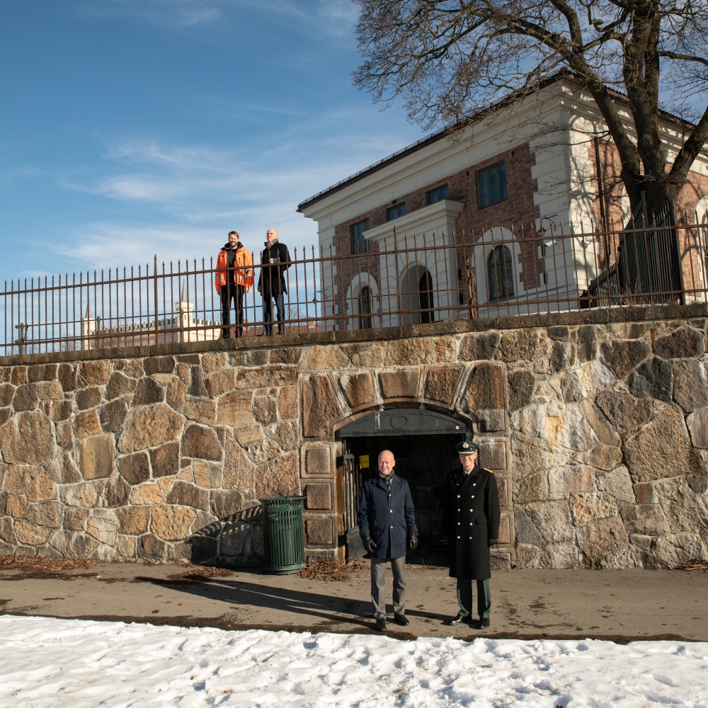 Oslo Havn - Åpnet inngang til Akershus festning fra sjøsiden