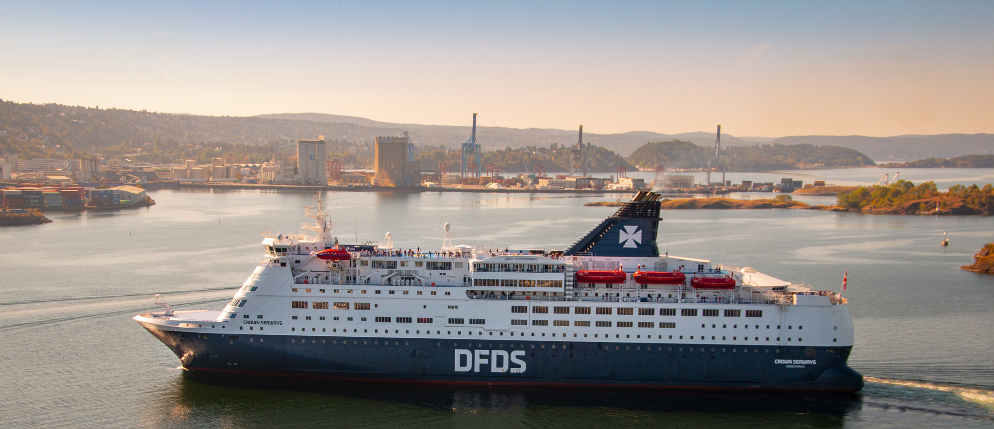 Oslo Havn - DFDS åpner ny rute mellom Oslo og Frederikshavn